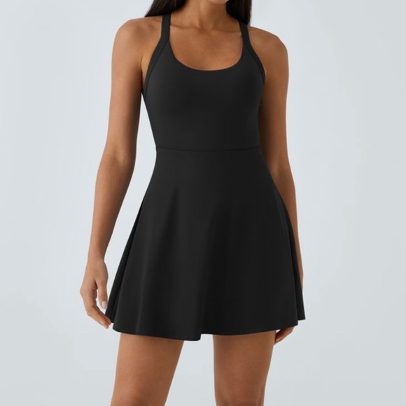 HALARA | Dresses | Halara Black Halter Dress | Poshmark